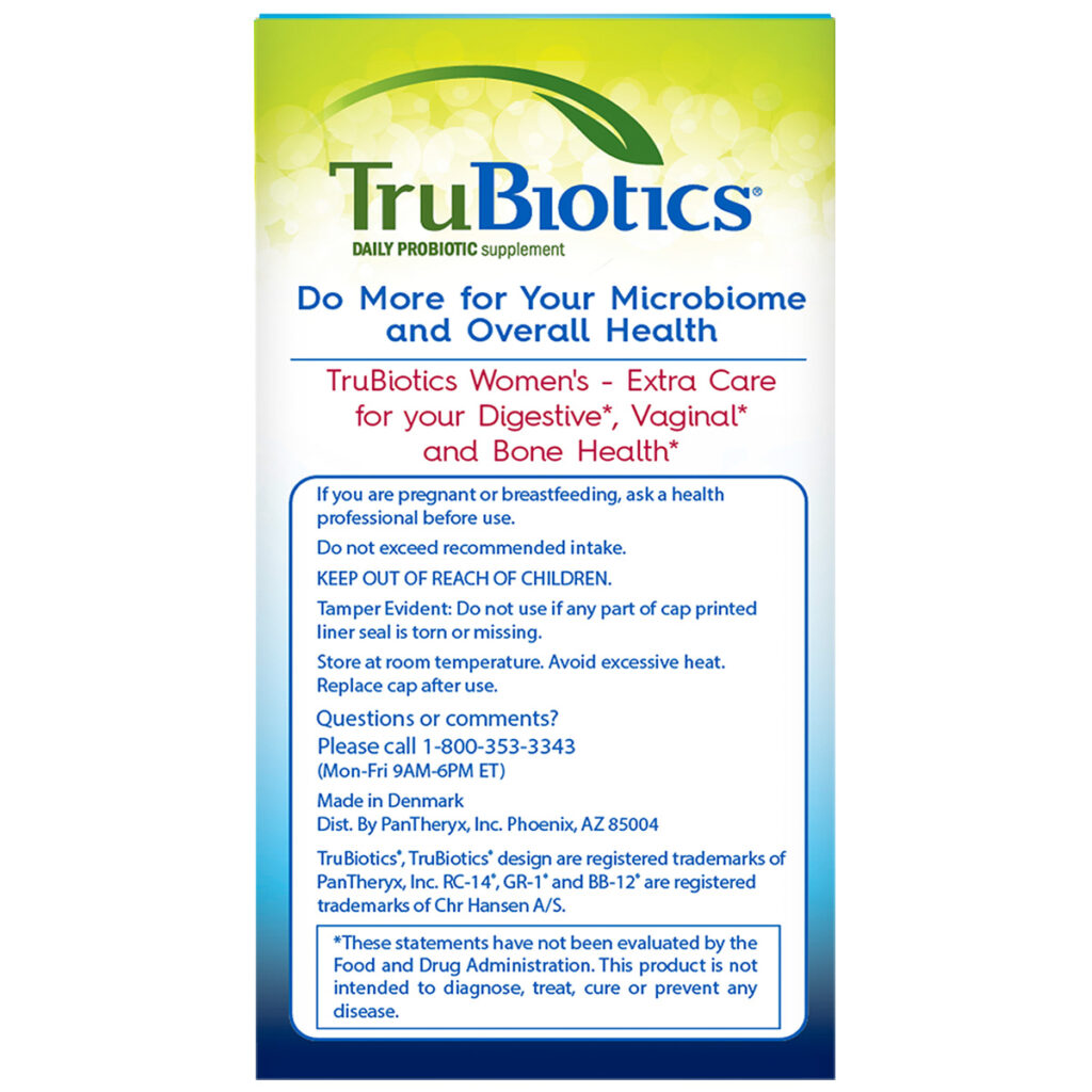 Women's Probiotic Capsules - Trubiotics